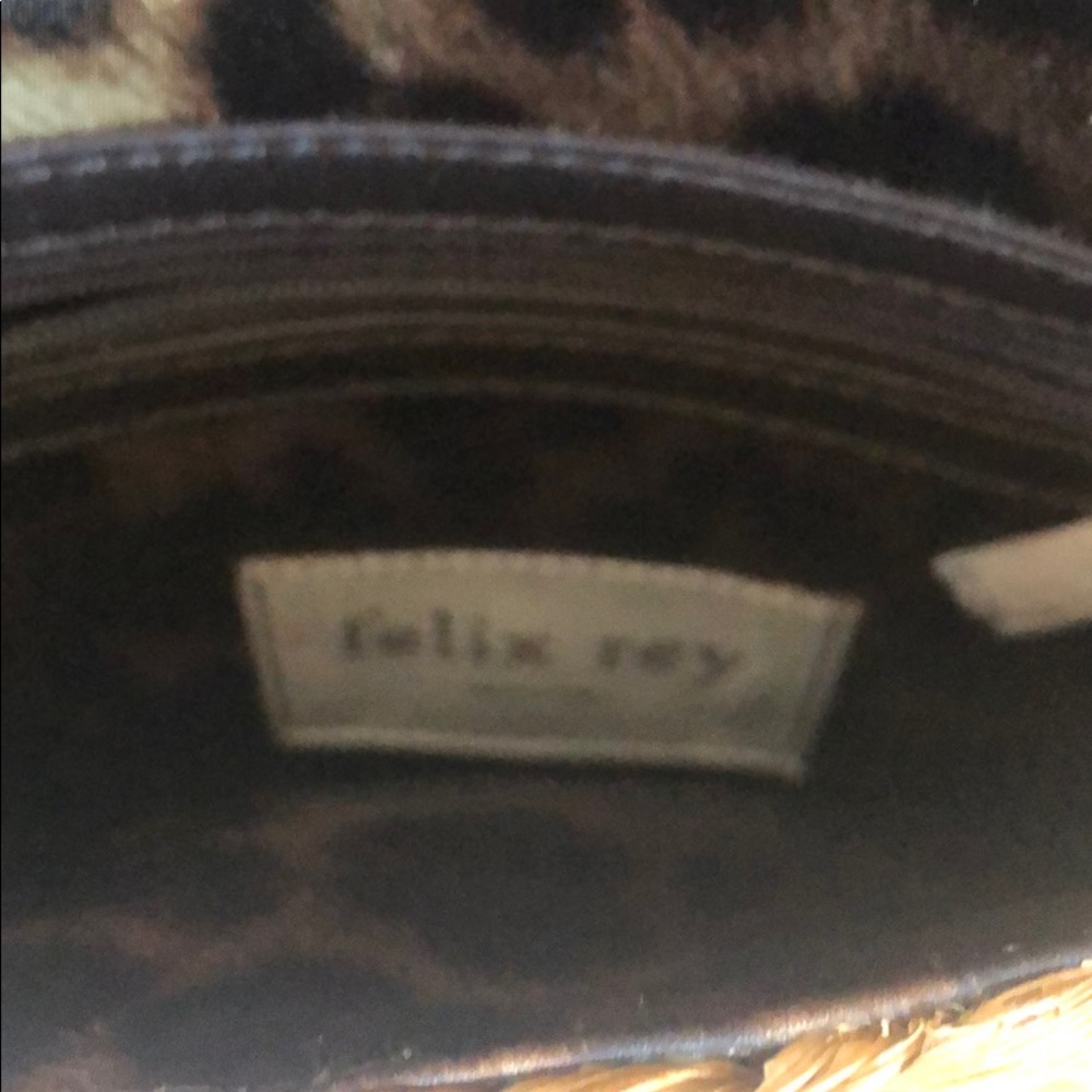 Felix Rey - Raffia/Straw Clutch. - Gem